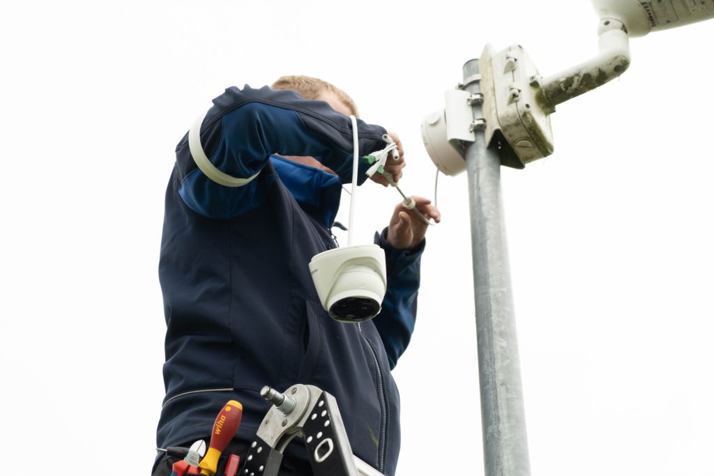 Securing wind farm for maximum security